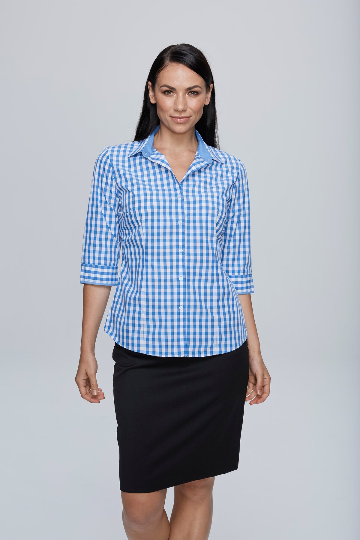 DEVONPORT LADY SHIRT 3/4 SLEEVE - 2908T — Aussie Pacific